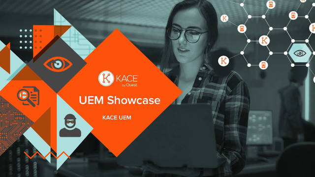 KACE统一端点管理展示 - Betway网页